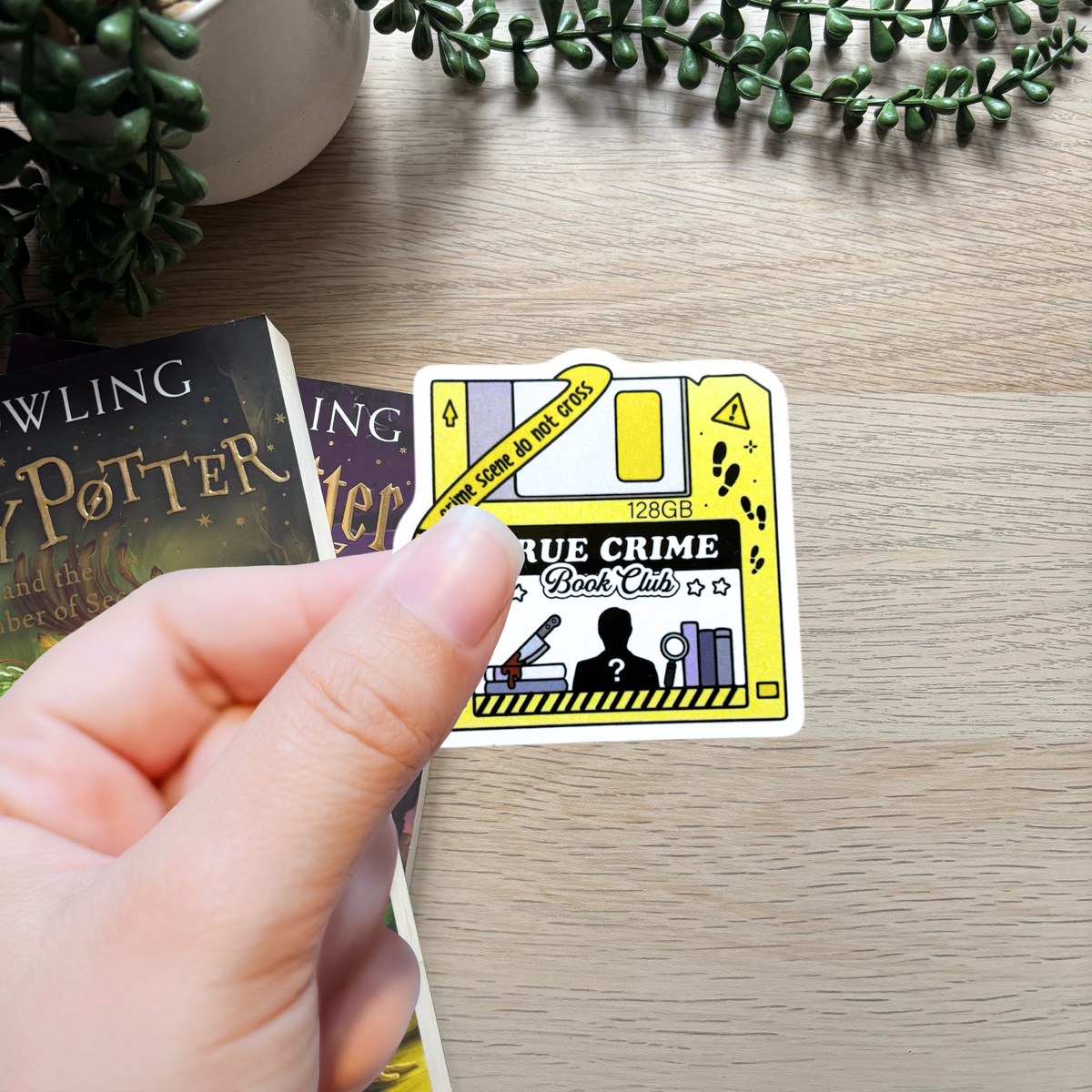 True Crime Floppy Disk Sticker – Peachi Lane